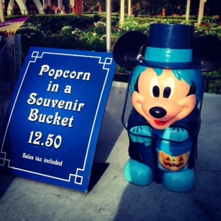 Ghost Mickey Halloween Popcorn Bucket ~ MK | The Main Street Mouse