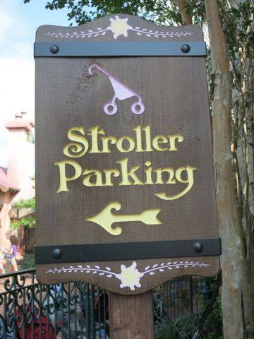 Disney Stroller Parking, Tips and Info by Janel Adani | The Main Street ...