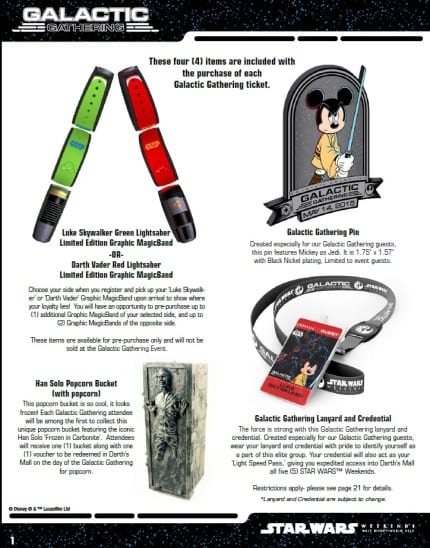 Star Wars Weekend Galactic Gathering Catalog Gives Us A Sneak Peek at ...