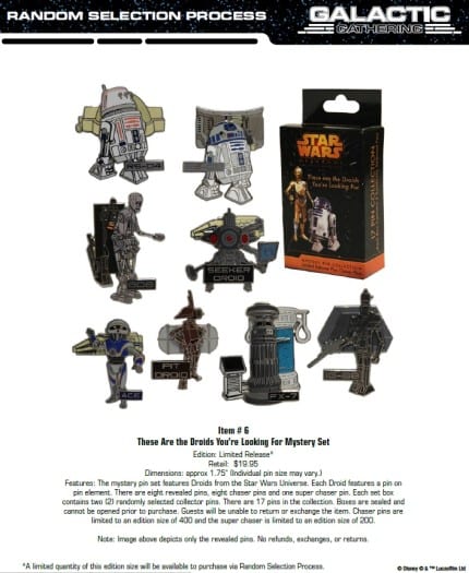 Star Wars Weekend Galactic Gathering Catalog Gives Us A Sneak Peek at ...