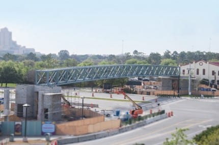 New Pedestrian Bridge Will Soon Open at the Downtown Disney Area at ...