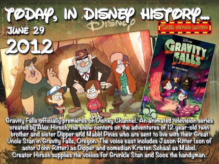 Today In Disney History ~ June 29th | The Main Street Mouse