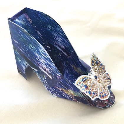Cinderella’s Glass Slipper Craft | The Main Street Mouse