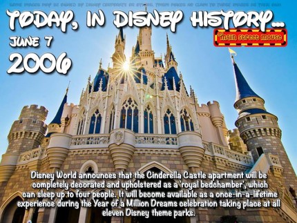 This Day In Disney History ~ June 7th | The Main Street Mouse