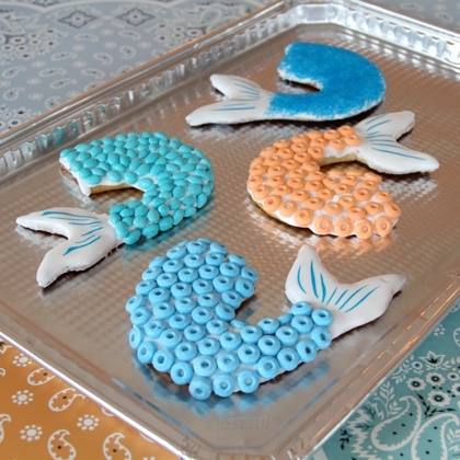 Pirates of the Caribbean Mermaid Tail Cookies! | The Main Street Mouse
