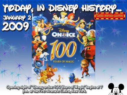 Today In Disney History ~ January 2nd | The Main Street Mouse