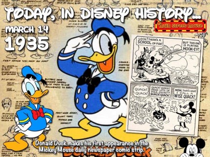 Today In Disney History ~ March 14th | The Main Street Mouse