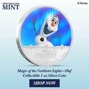 New Zealand Mint Debuts Olaf Coin | The Main Street Mouse