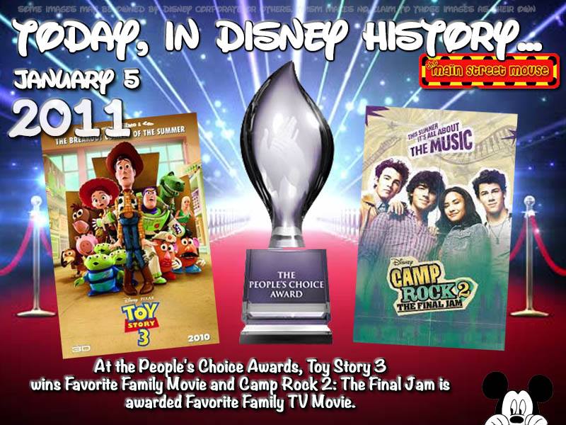 Today In Disney History ~ January 5th | The Main Street Mouse