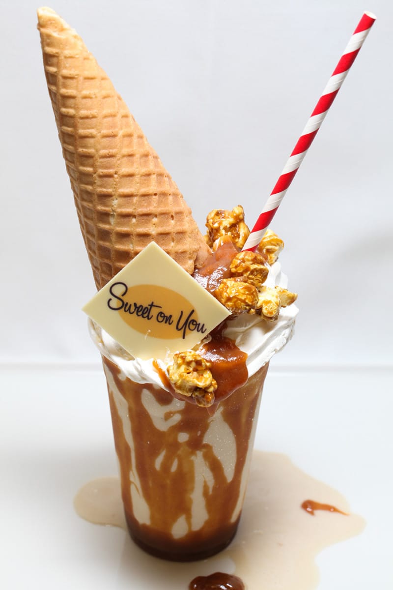 Recipe: Caramel Waffle Cone Milkshake at Sweet on You Aboard the Disney ...