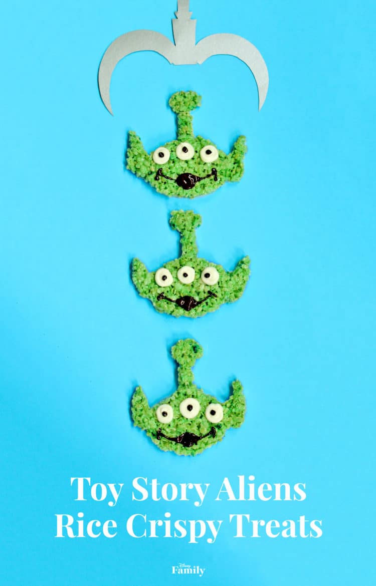 Toy Story Aliens Rice Crispy Treats ~ Recipe! | The Main Street Mouse