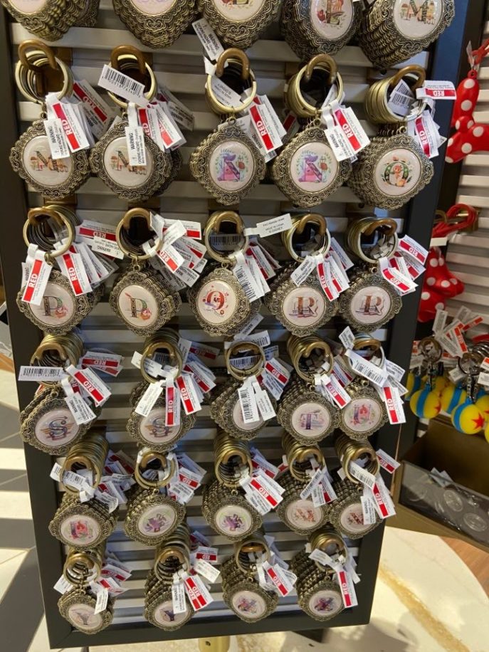 New Disney Initial Keychains! #disneystyle | The Main Street Mouse