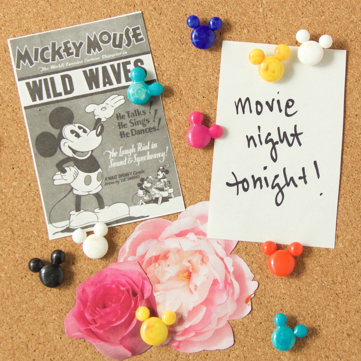 DIY Mickey Mouse Hot Glue Push Pins! | The Main Street Mouse
