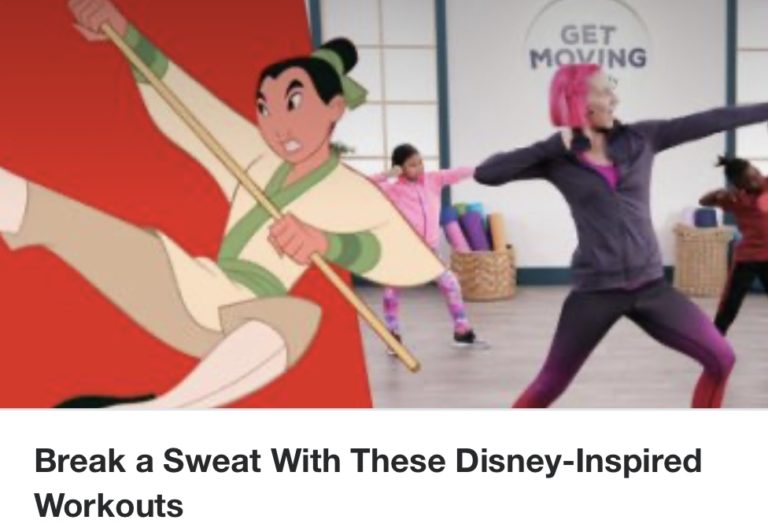 Disney-Inspired Workouts to Get the Whole Family Moving | The Main ...