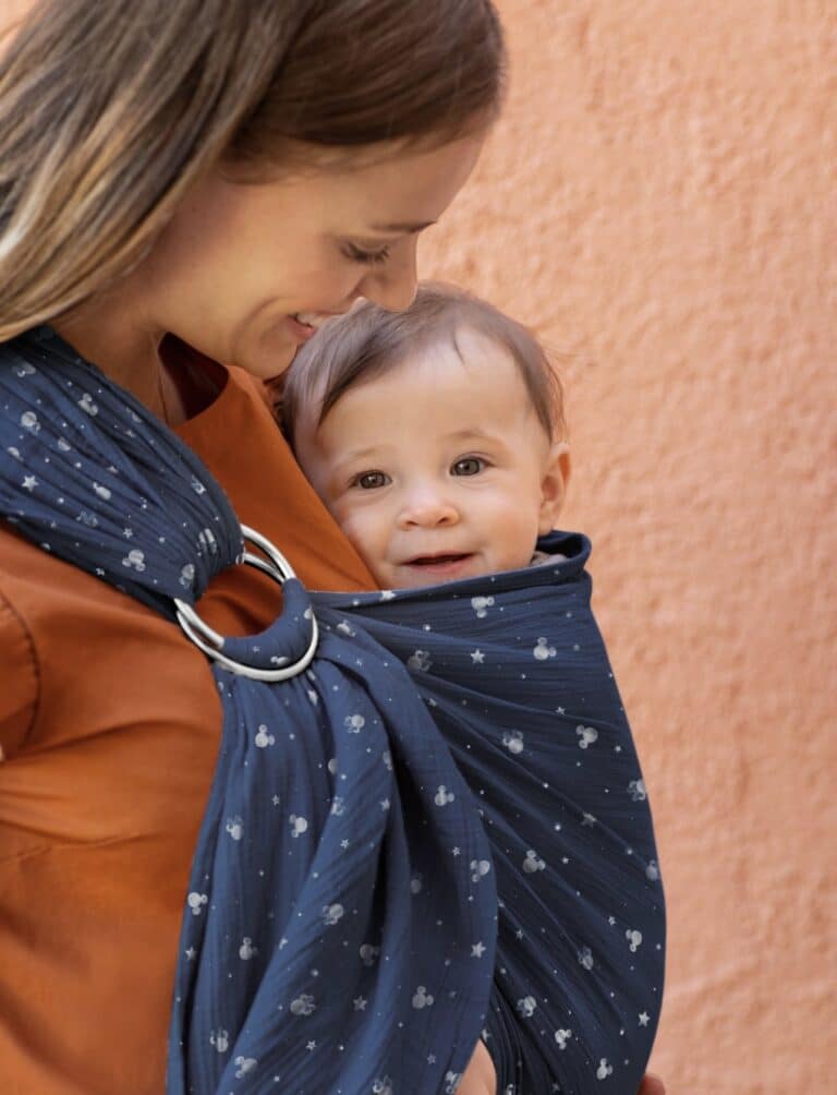 MOBY Launches NEW Mickey-Themed Carrier and Slings! | The Main Street Mouse
