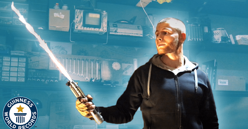 YouTuber Creates First “Real” Retractable Lightsaber | The Main Street ...