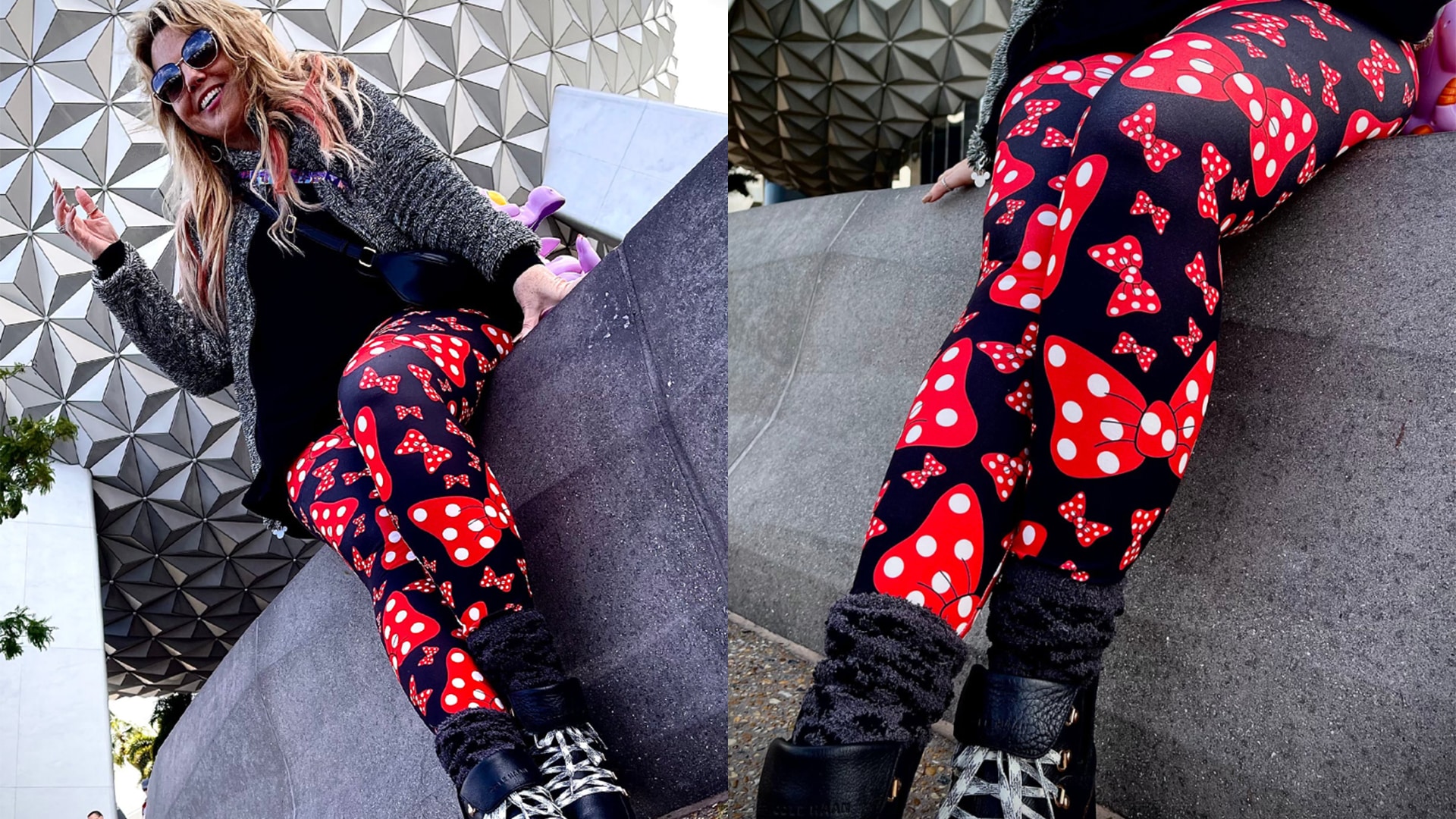 Rock Your Minnie Style in these Adorable Leggings | The Main Street Mouse