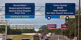 From Purple to Blue! New Updated Signage at Walt Disney World | The ...