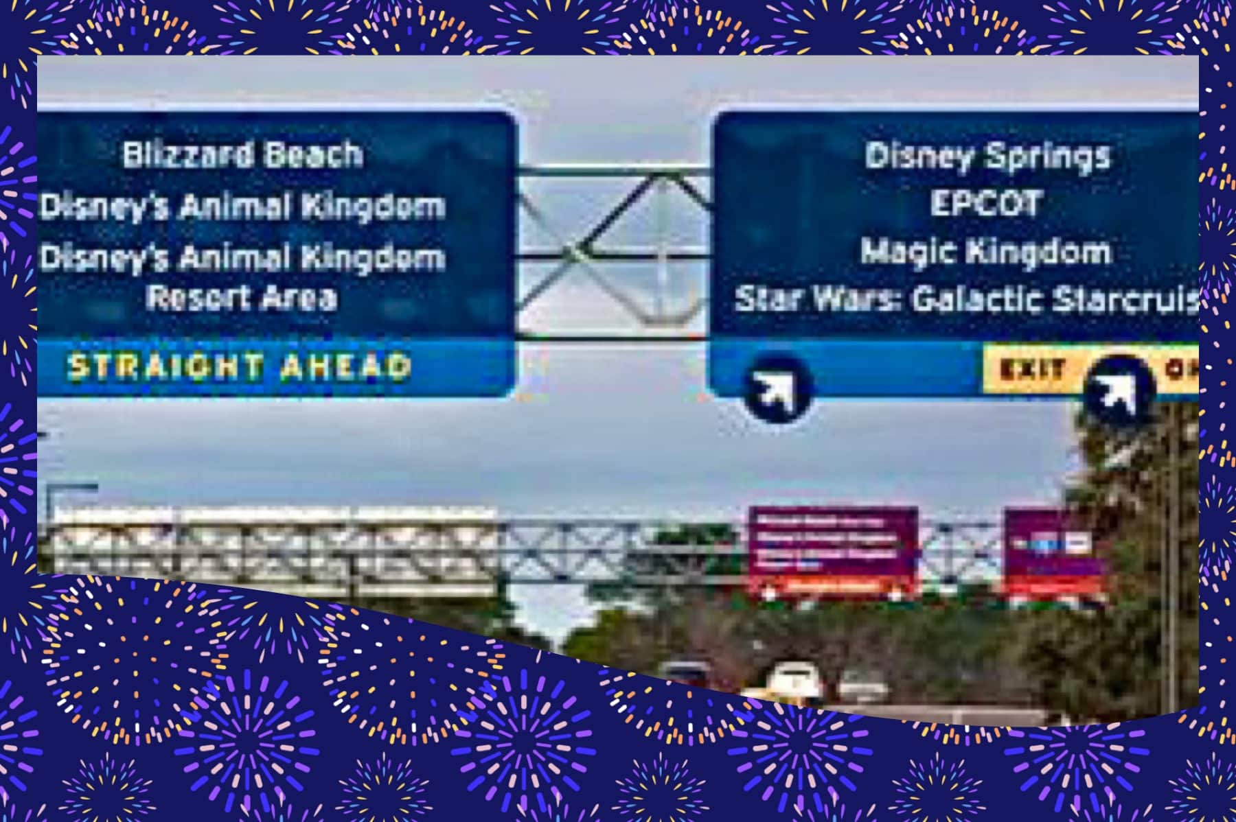 From Purple to Blue! New Updated Signage at Walt Disney World | The ...