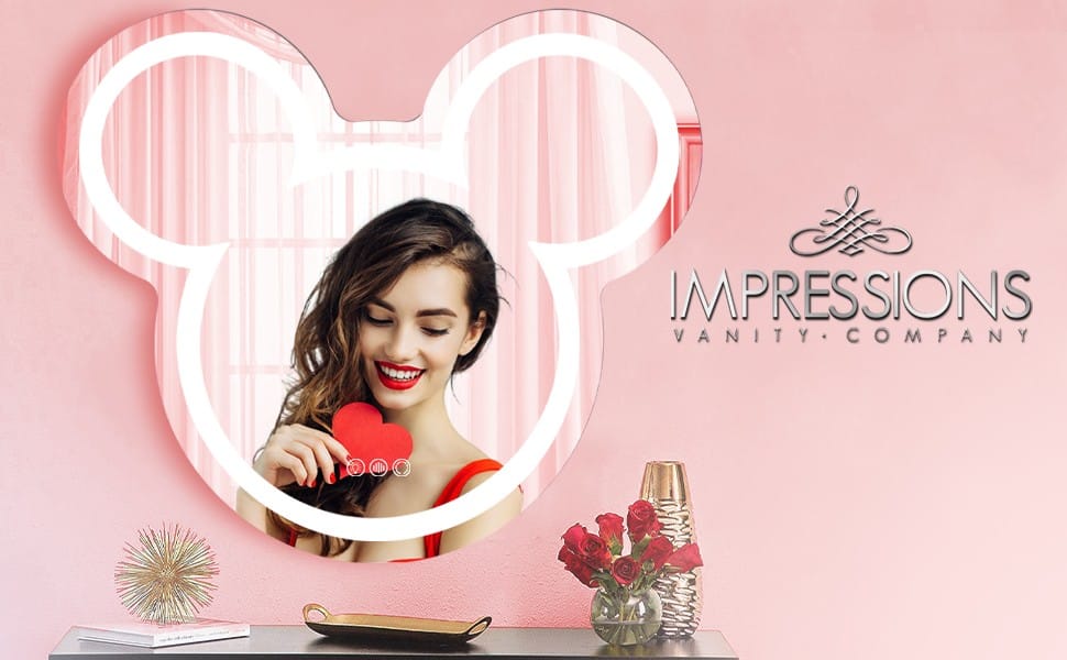 Get Ready in Disney Style With This Light Up Mickey Vanity Mirror ...