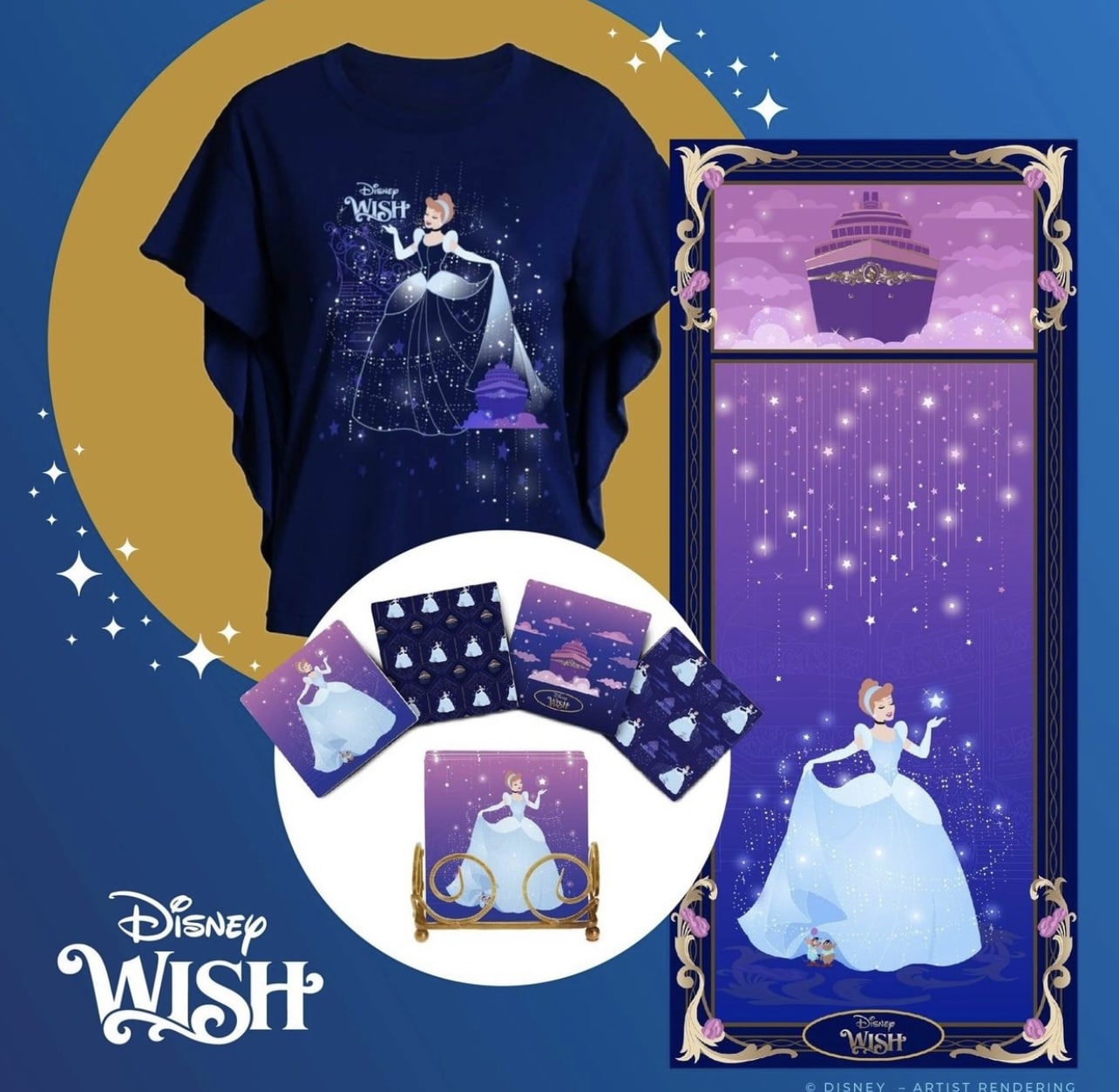 New Cinderella-Inspired Merchandise Collection Coming to the Disney ...