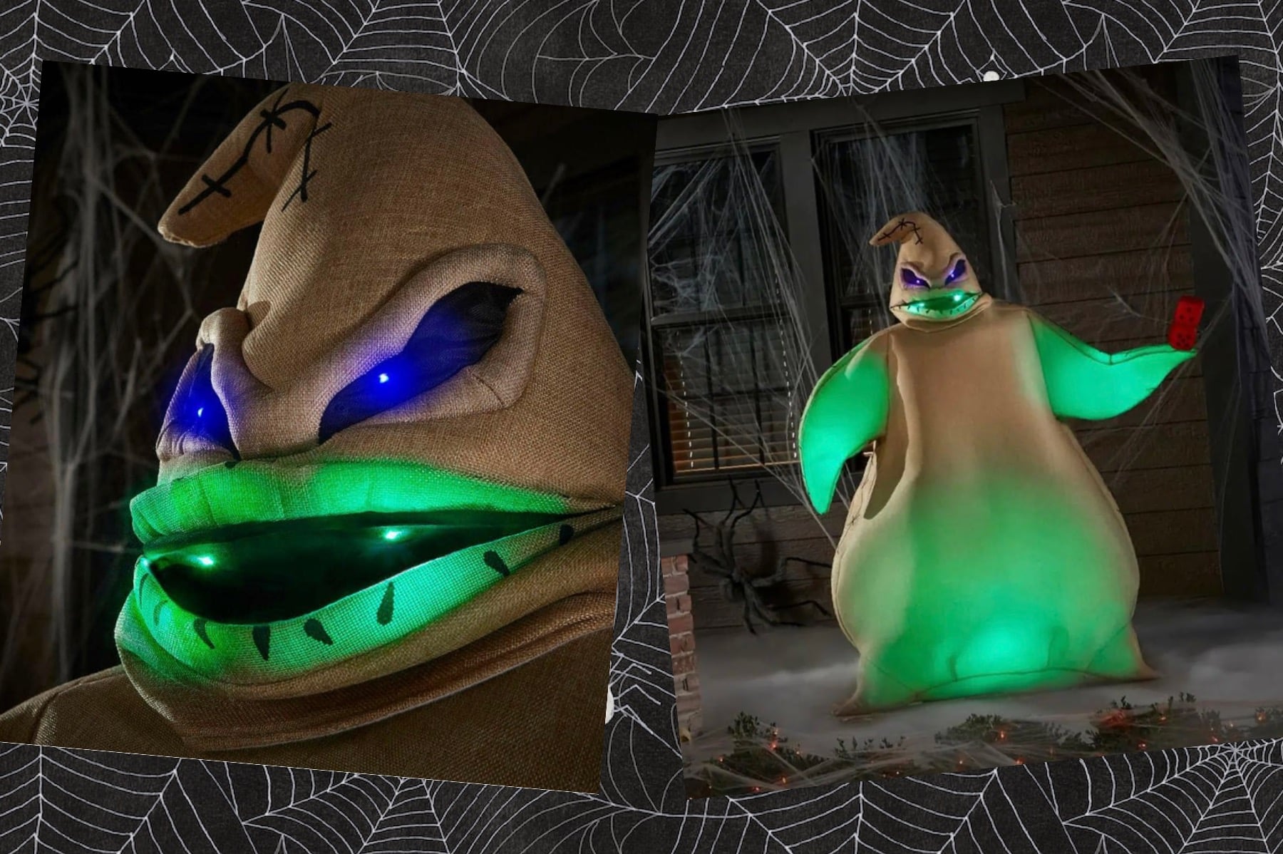 Check Out this 6-ft. Oogie Boogie animated standing figure from Home ...