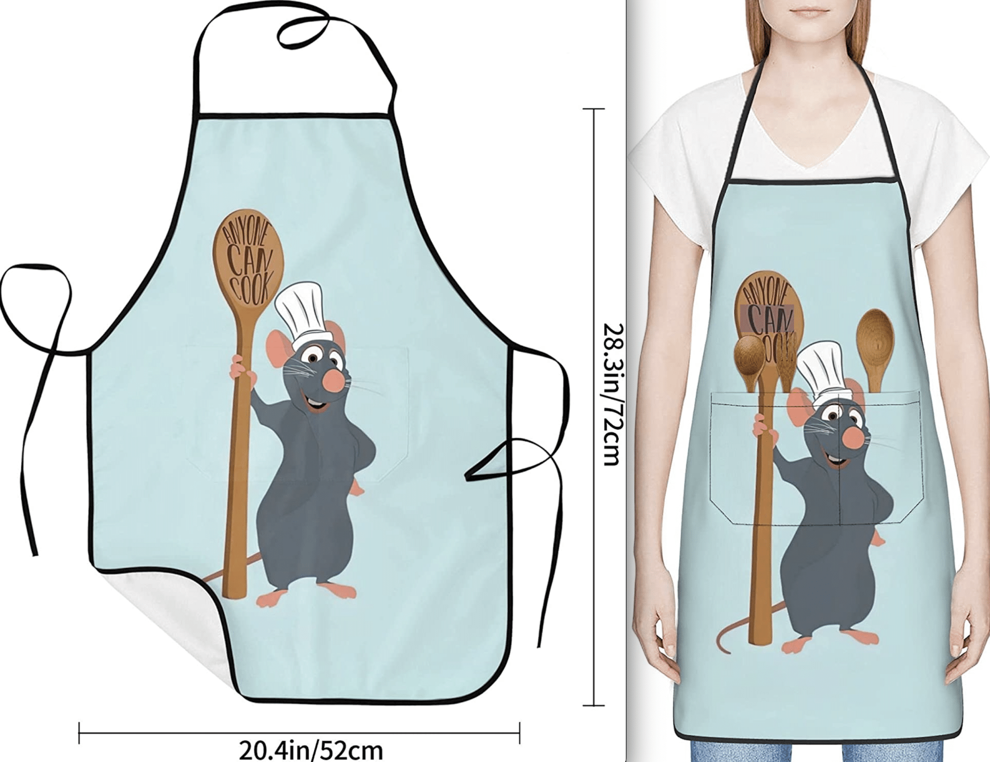 Cook in Remy Style with this adorable Ratatouille-themed Apron! | The ...