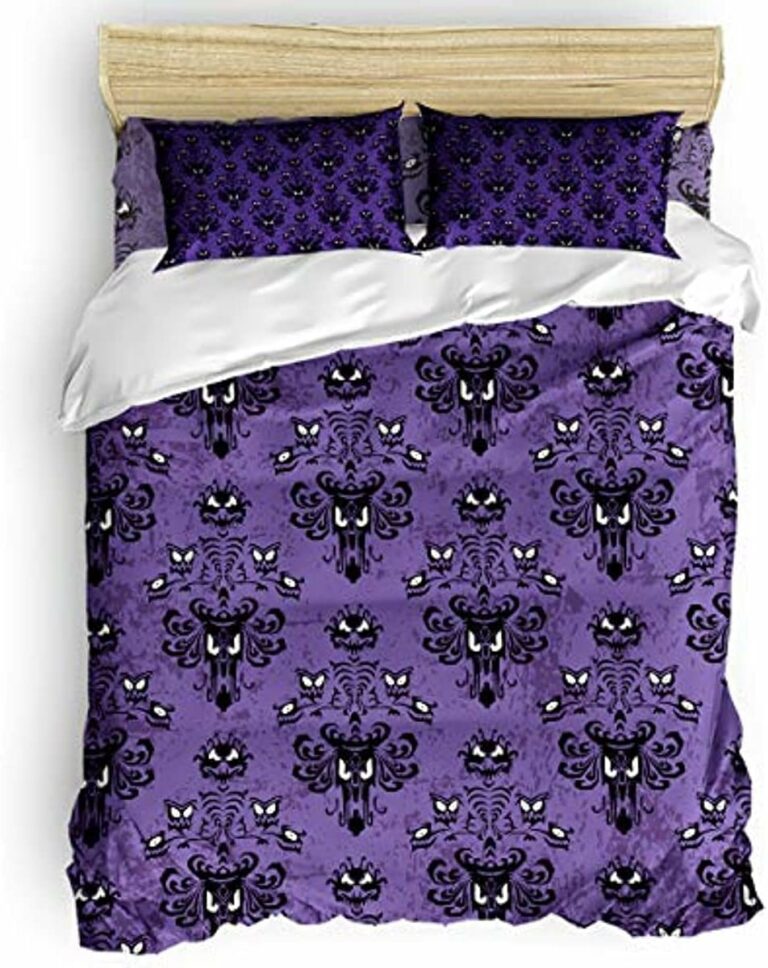 Slumber in Grim Grinning Style With This Haunted Mansion Bedding Set ...