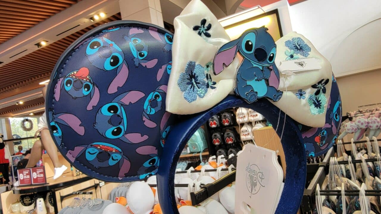 Brand New Stitch Ears and More at Disney World | The Main Street Mouse