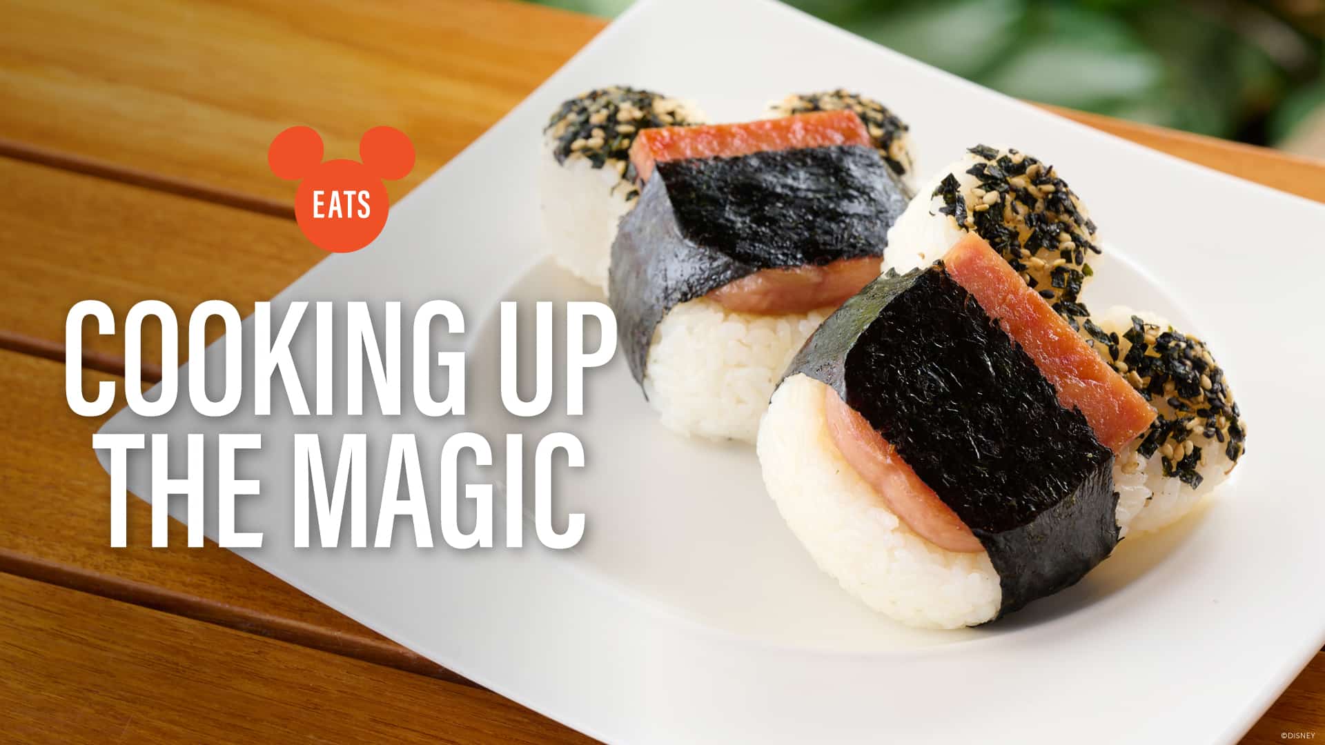 Mickey Mouse-shaped Musubi from Aulani, A Disney Resort | The Main ...
