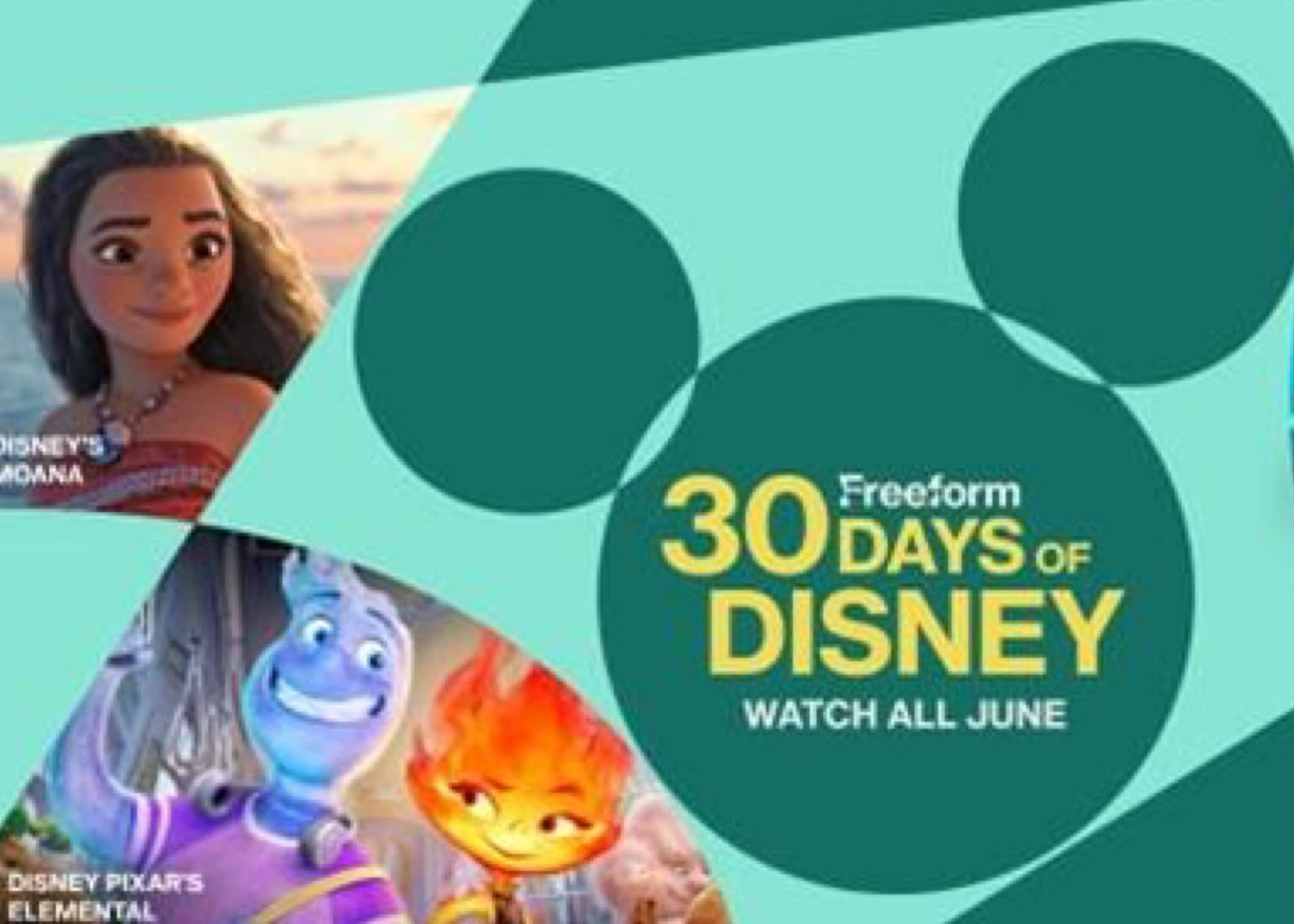 Freeform’s 30 Days of Disney Starts This Sunday | The Main Street Mouse