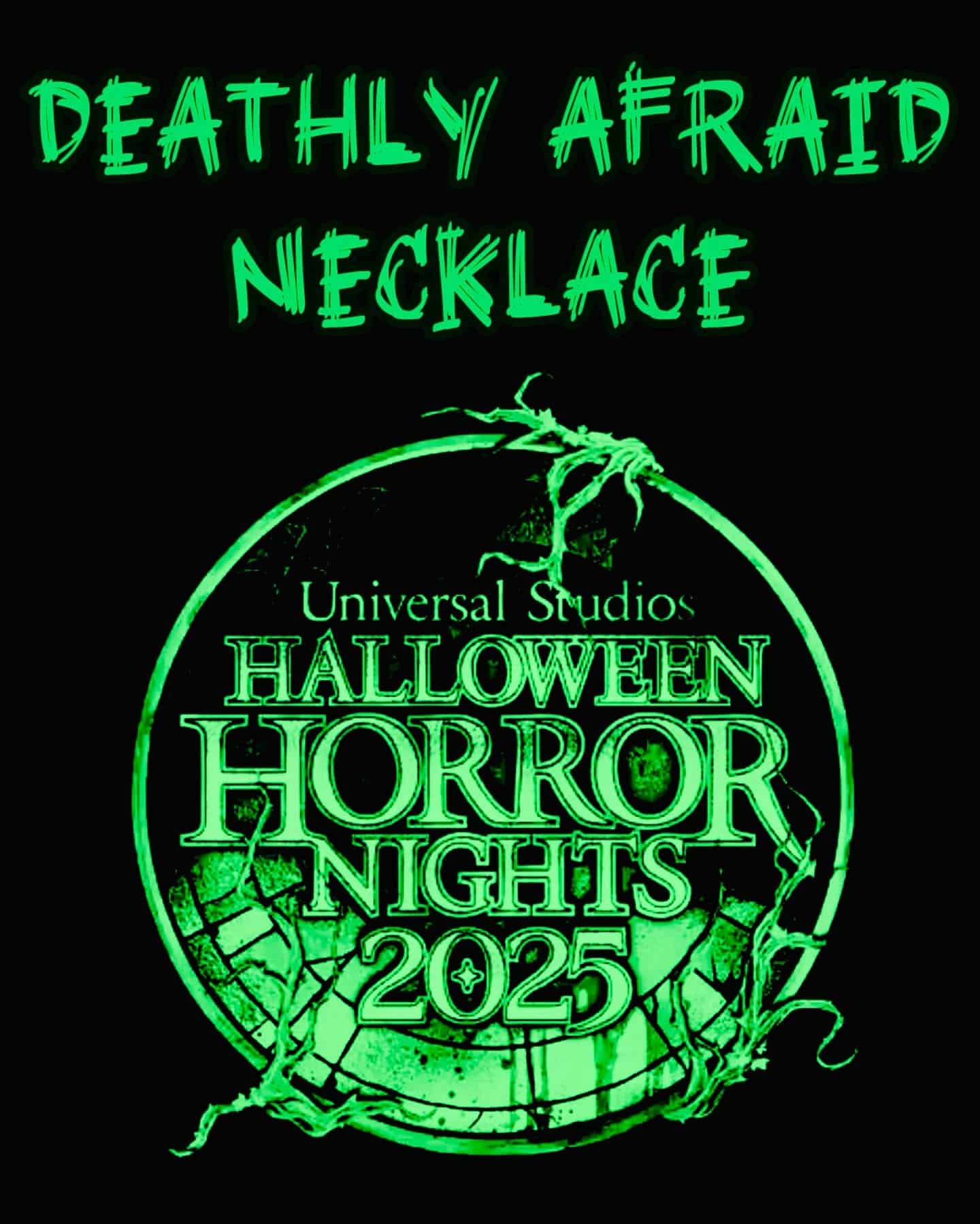 New “Deathly Afraid” Necklace for HHN! | The Main Street Mouse