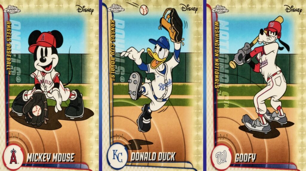 Your Favorite Characters in MLB Uniforms, New Disney Topps Cards | The ...