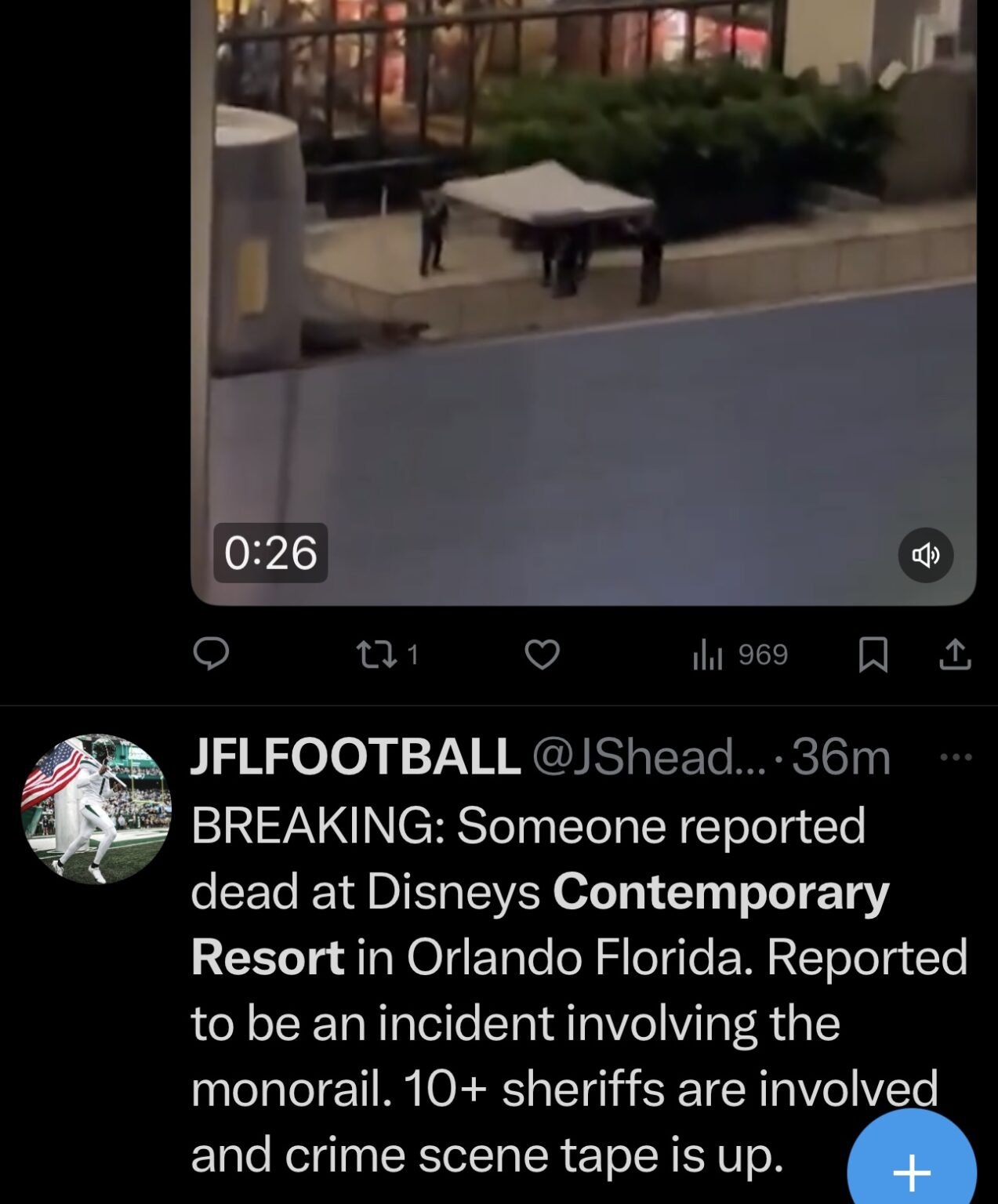 Fatal Incident Tonight at Disney’s Contemporary Resort | The Main ...