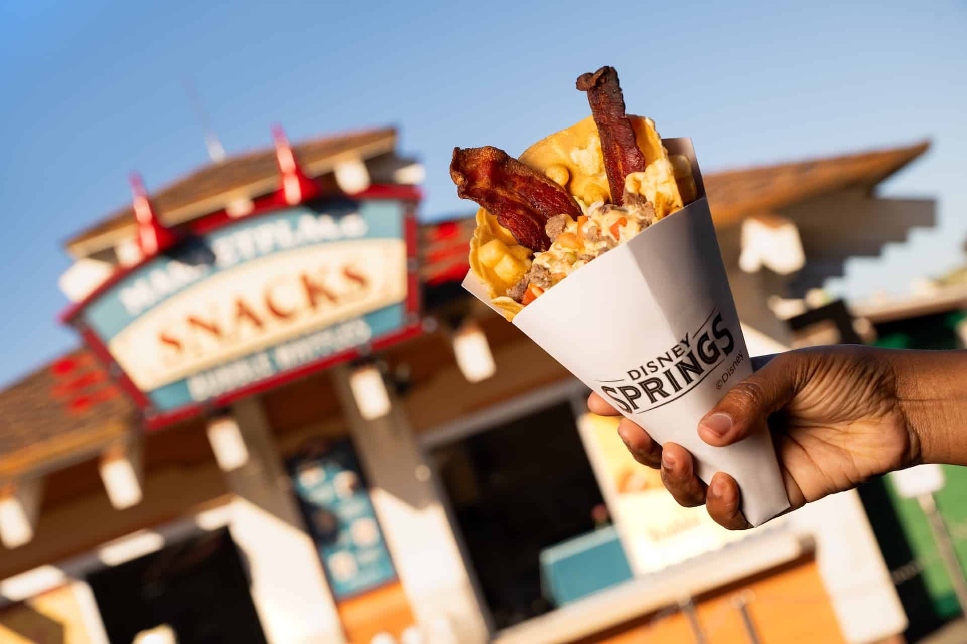 Disney Eats Introduces New Savory Loaded Waffles Coming to Disney ...