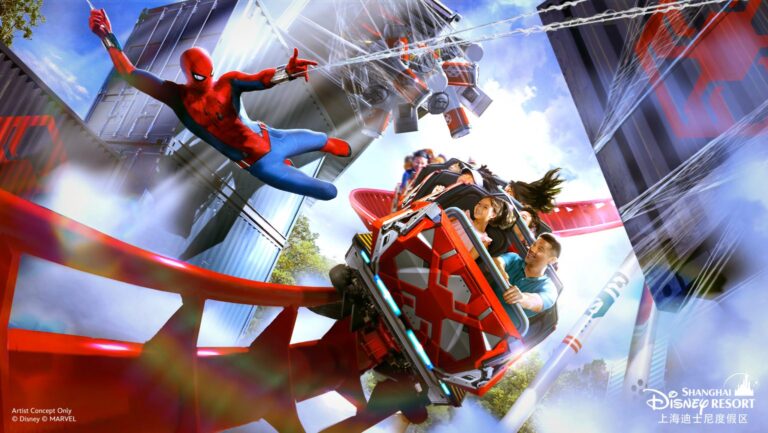 Shanghai Disneyland’s Spider-Man Roller Coaster Just Hit a Huge ...